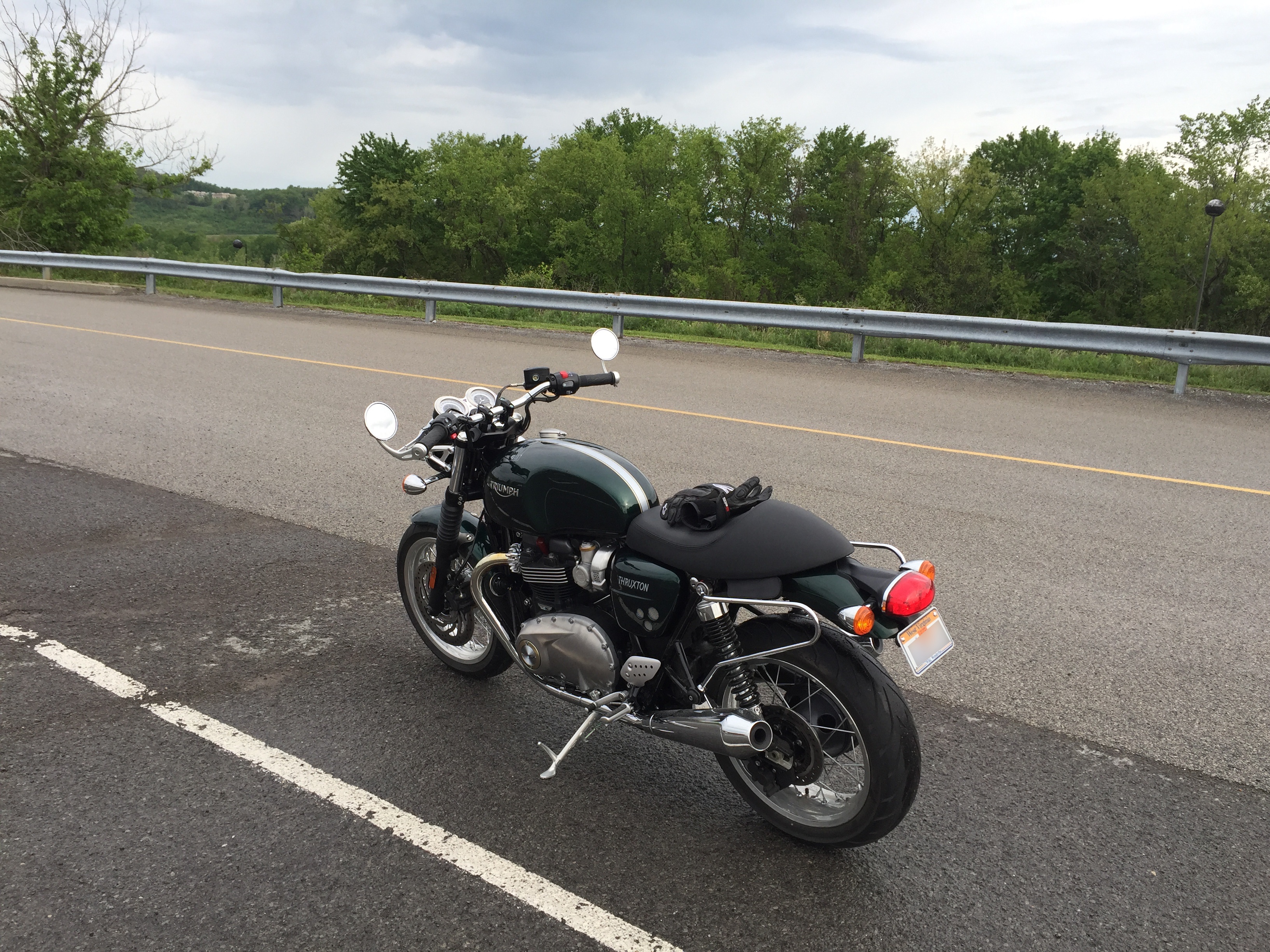 Thruxton - Riser and chrom handlebar | Page 3 | Triumph Rat Motorcycle ...